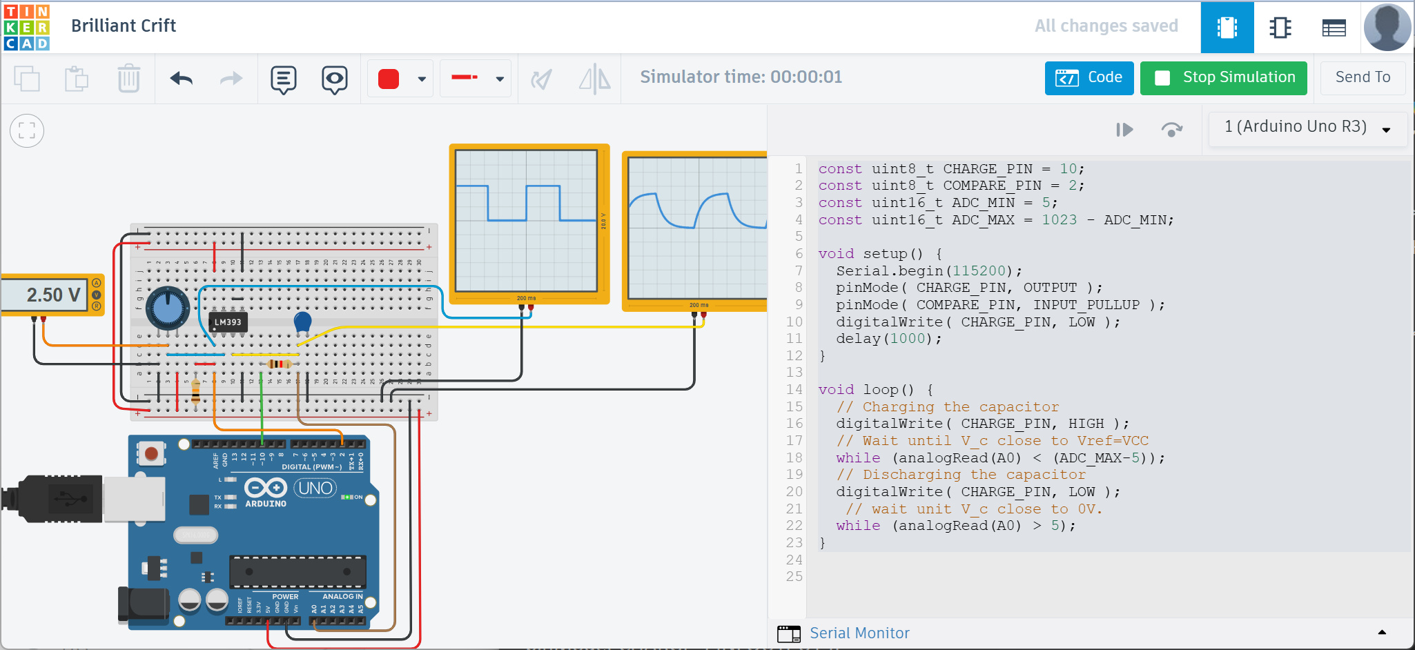 การสร้างสัญญาณทดสอบด้วยบอร์ด Arduino Uno / Nano เพื่อการฝึกใช้ ...